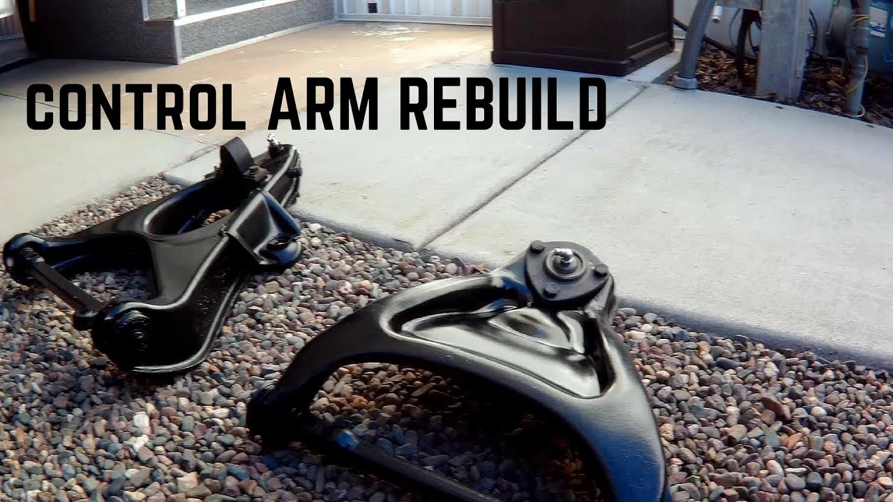 C3 Corvette Front End Rebuild Part 6 (Control Arm Rebuild) - YouTube