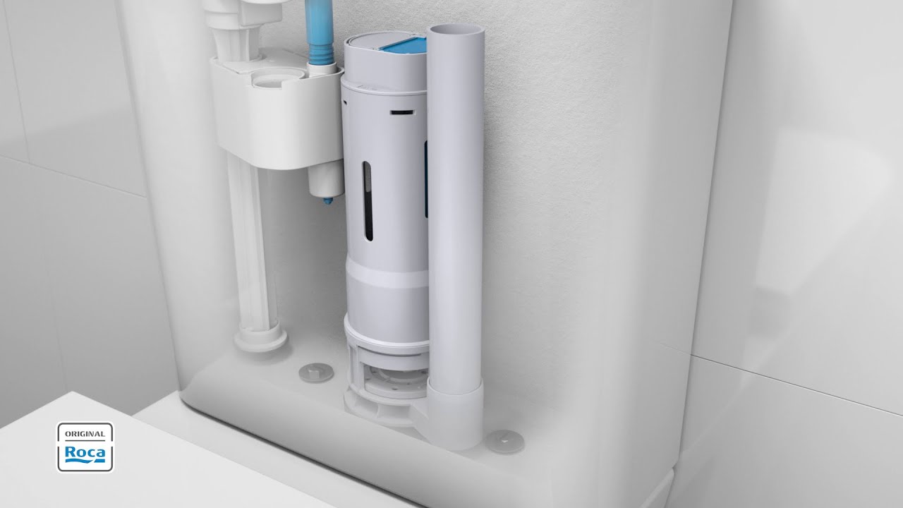 Maintenance of Roca Indonesia WC dual flush valve | Roca - YouTube