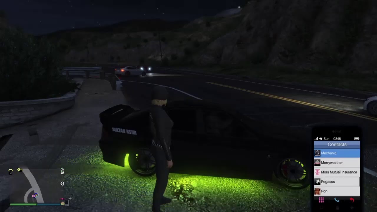 FNF car meet gta v with M.T.G - YouTube