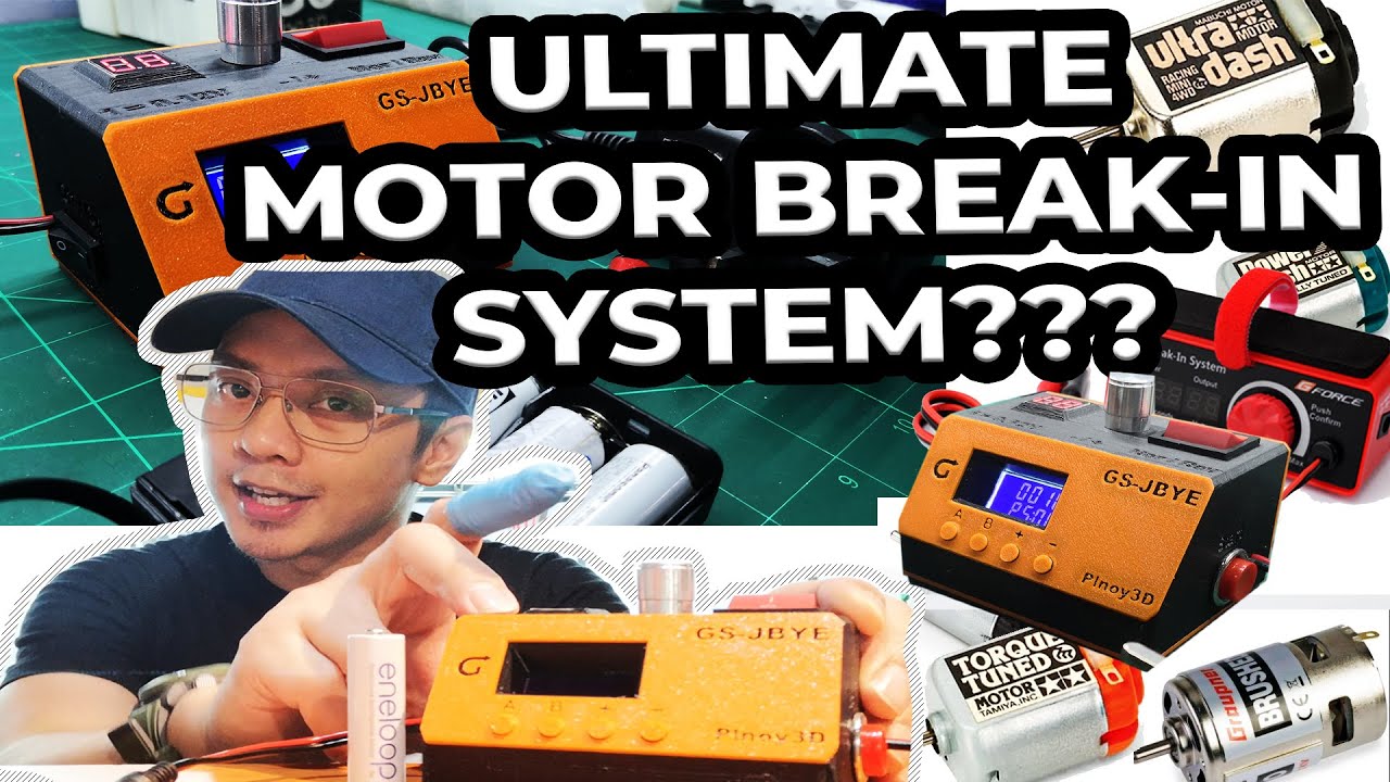 Ultimate Motor Break-in System for Tamiya Mini 4WD Motors - YouTube