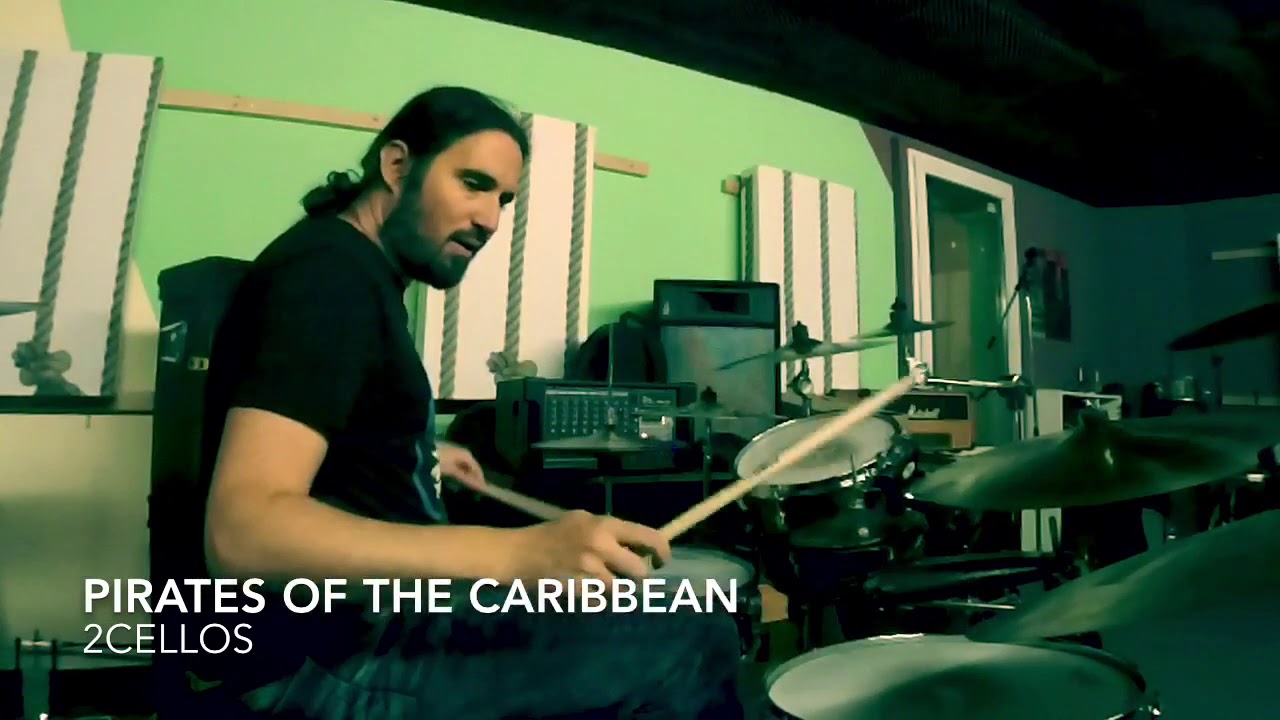 2CELLOS /Pirates of the Caribbean/ Drum Cover by flob234 - YouTube