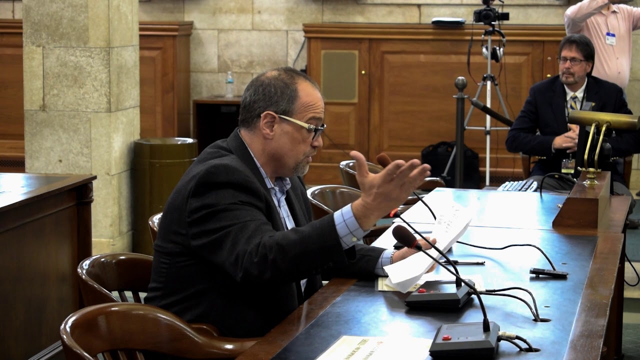 Anthony Colandro Pulls No Punches With NJ Senate Committee - YouTube