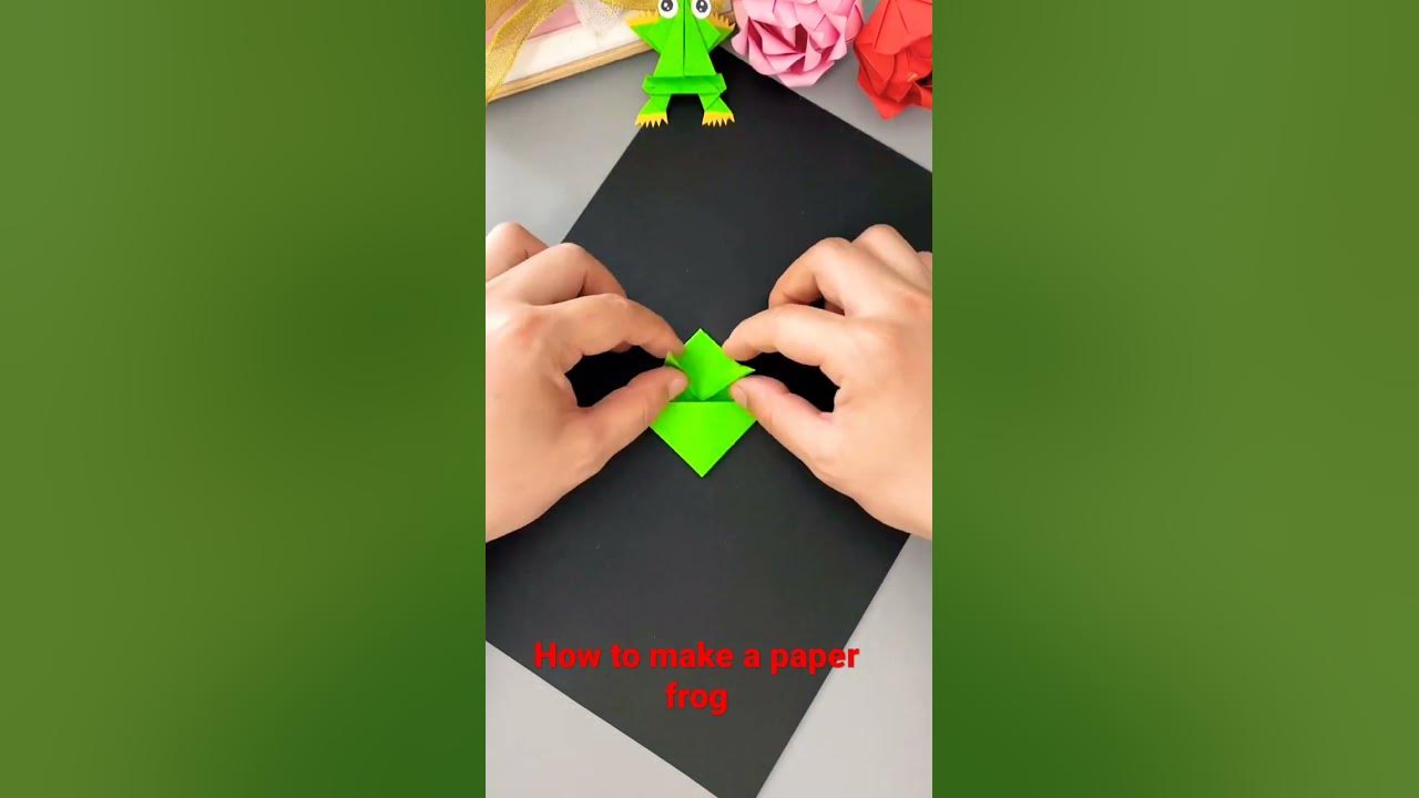 How To Make A Paper Frog YouTube how-to-make-a-paper-frog-youtube