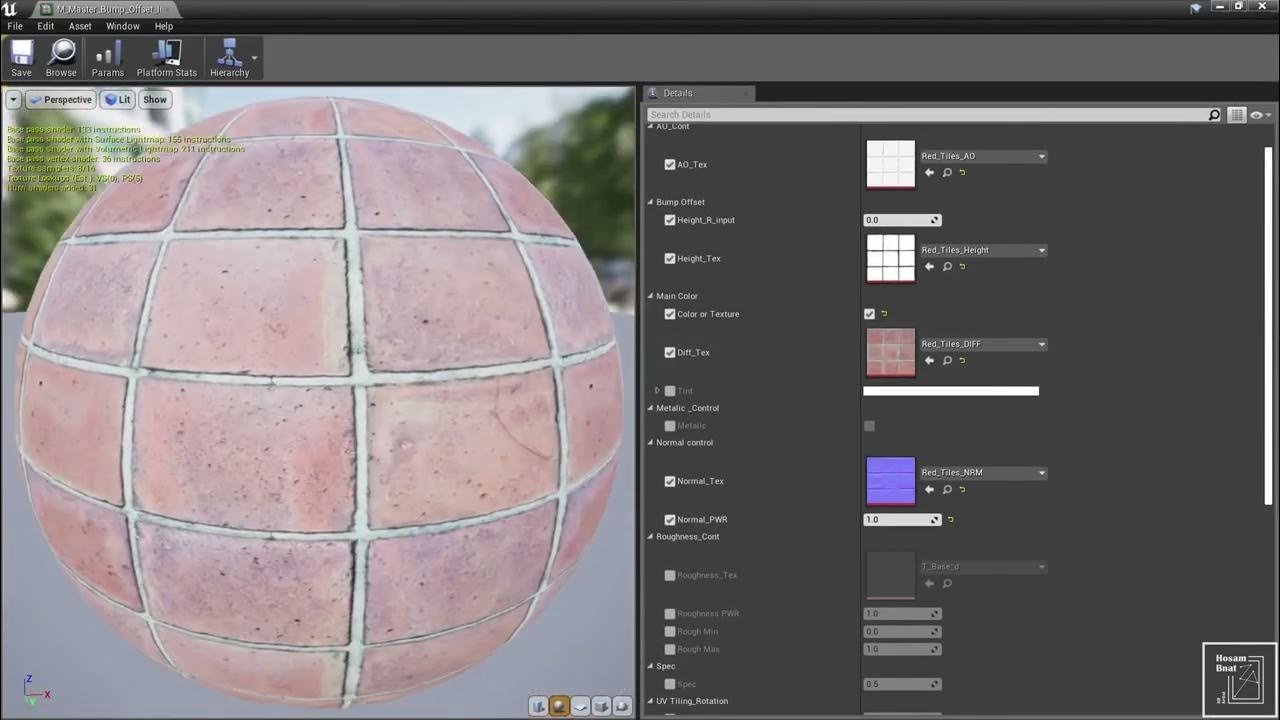 Lesson 22 # Materials Bump Offset - YouTube