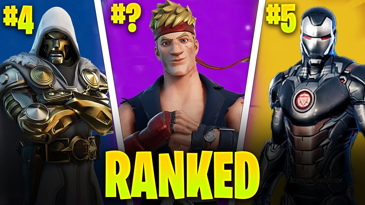 Ranking Every Chapter 5 Season 4 Battle Pass Skin in Fortnite! 🎮🔥 - YouTube