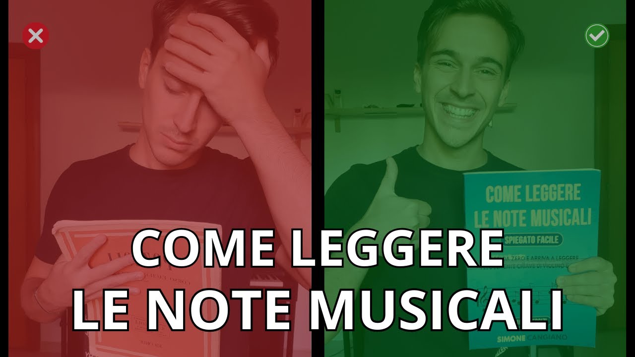 Libro per imparare a leggere le note musicali - YouTube