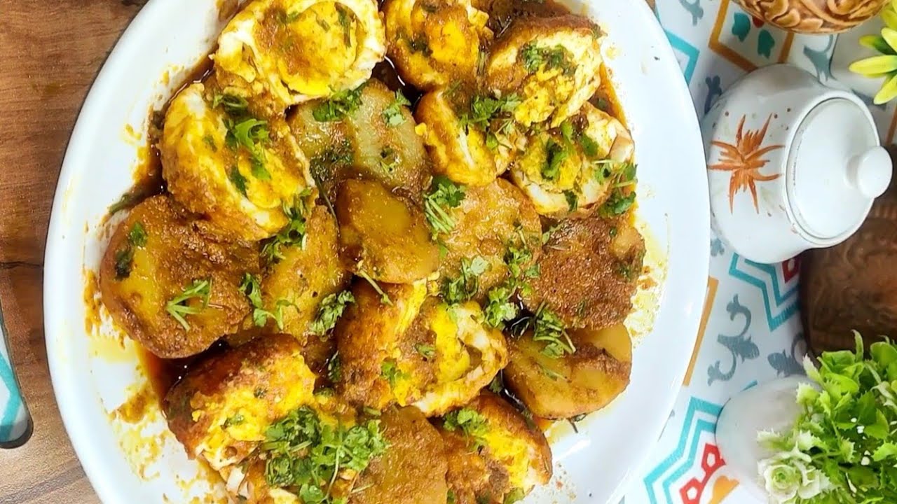 Super Delicious Recipe Anda Alu Curry | Ak Bar Khaenge Bar Bar Mangege ...