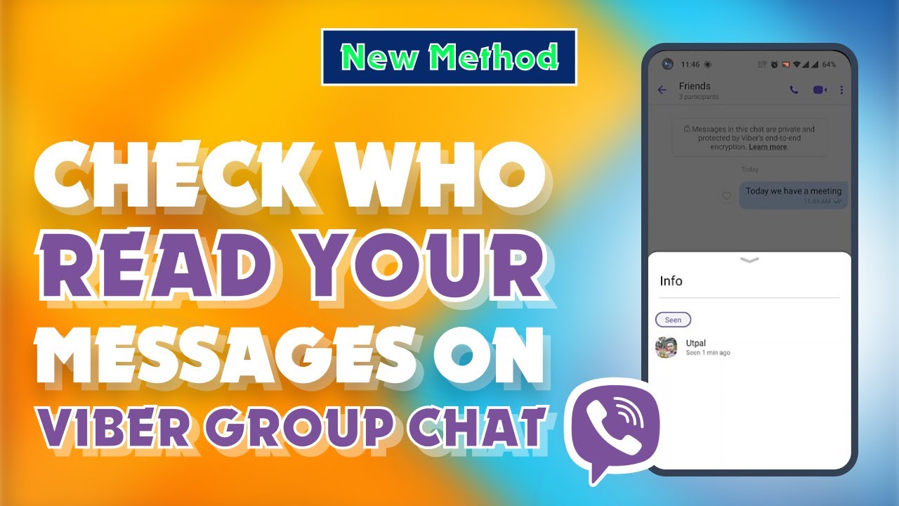 How to Check Who Read Your Messages on Viber Group Chat 2024 | Skill ...