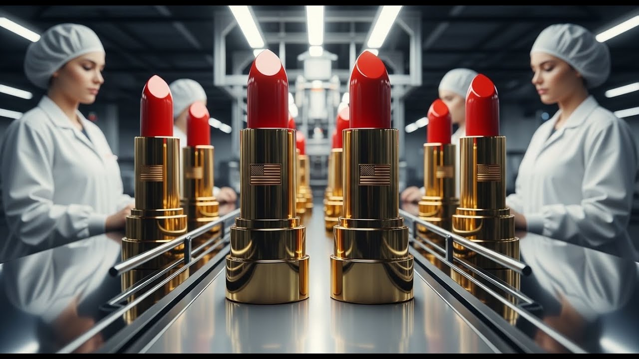 Factory Unveiled: The birth of lipstick. The surprising process of ...