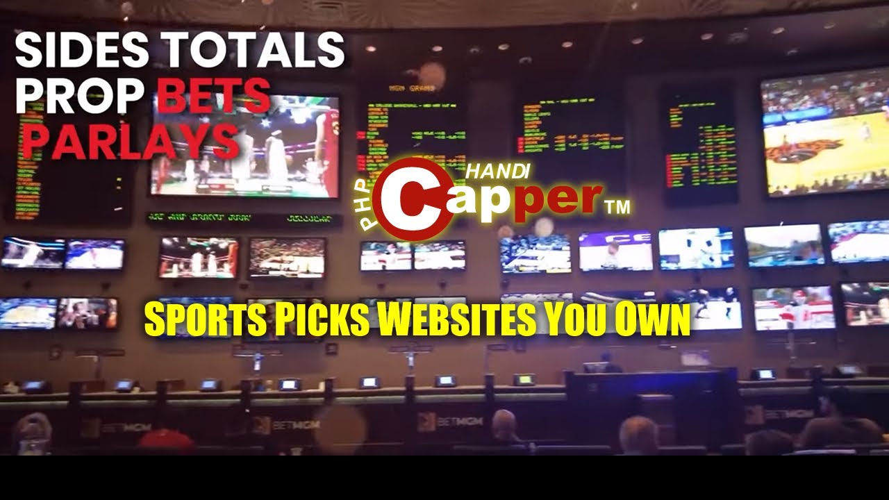 Handicapper Websites Sell Picks Prop Bets Sides Totals Parlays - YouTube