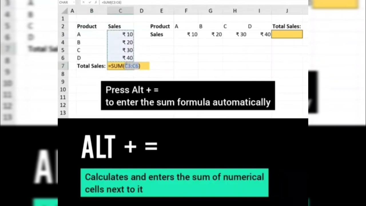 Sum Function In Excel Sheet Exceltips Sumfunction Sumformula Youtube