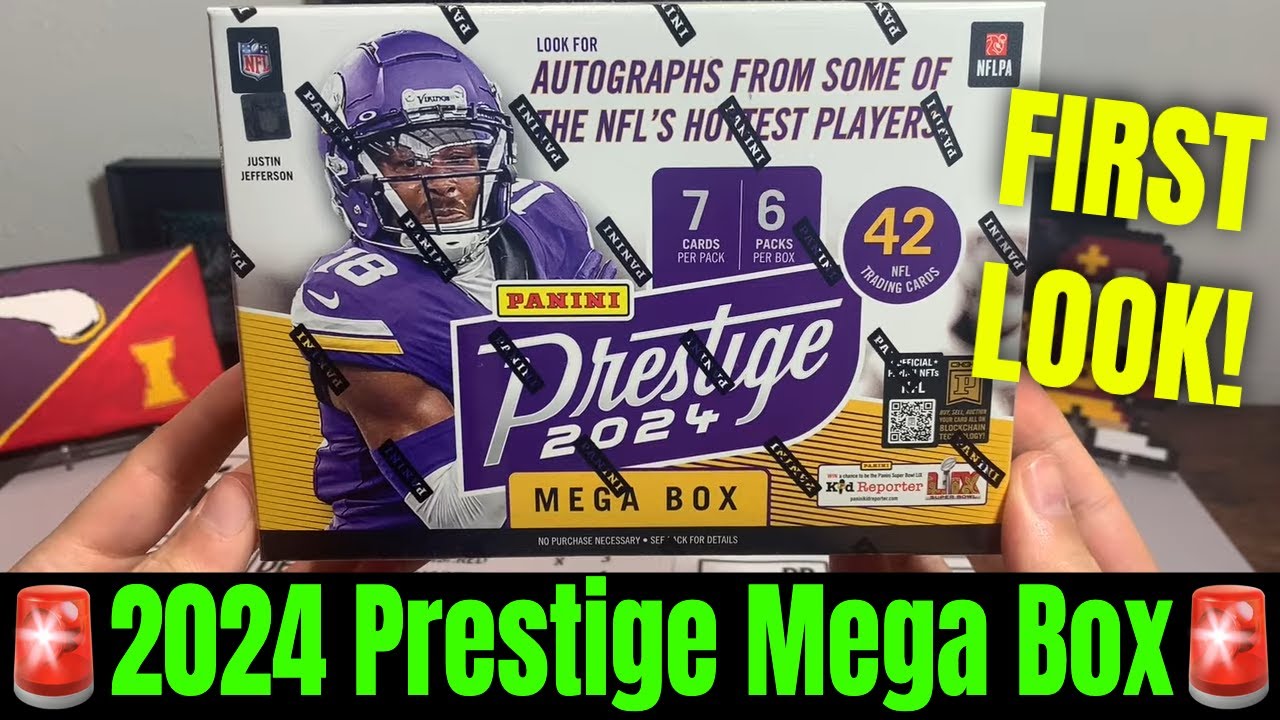 *🚨FIRST LOOK At The 2024 Prestige Football Mega Box🚨* $45 Per Box For 3 ...