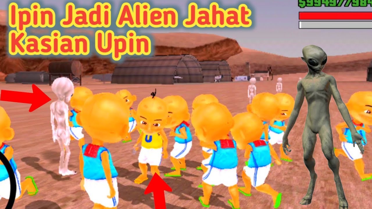 Upin & Ipin Lawan Alien Jahat ‼️ Alien Berubah Jadi Ipin - Upin Ipin ...