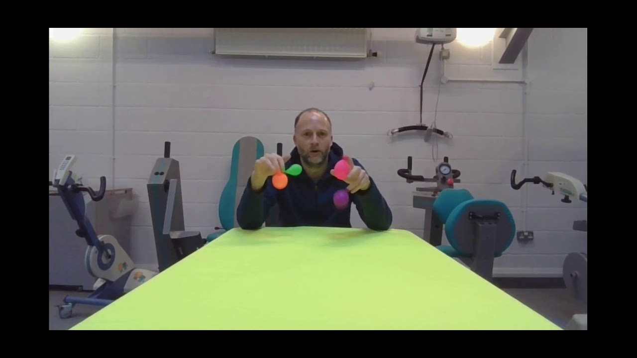 Mr Higgins Indoor Inclusive PE Finger Exercises Lesson 2 - YouTube