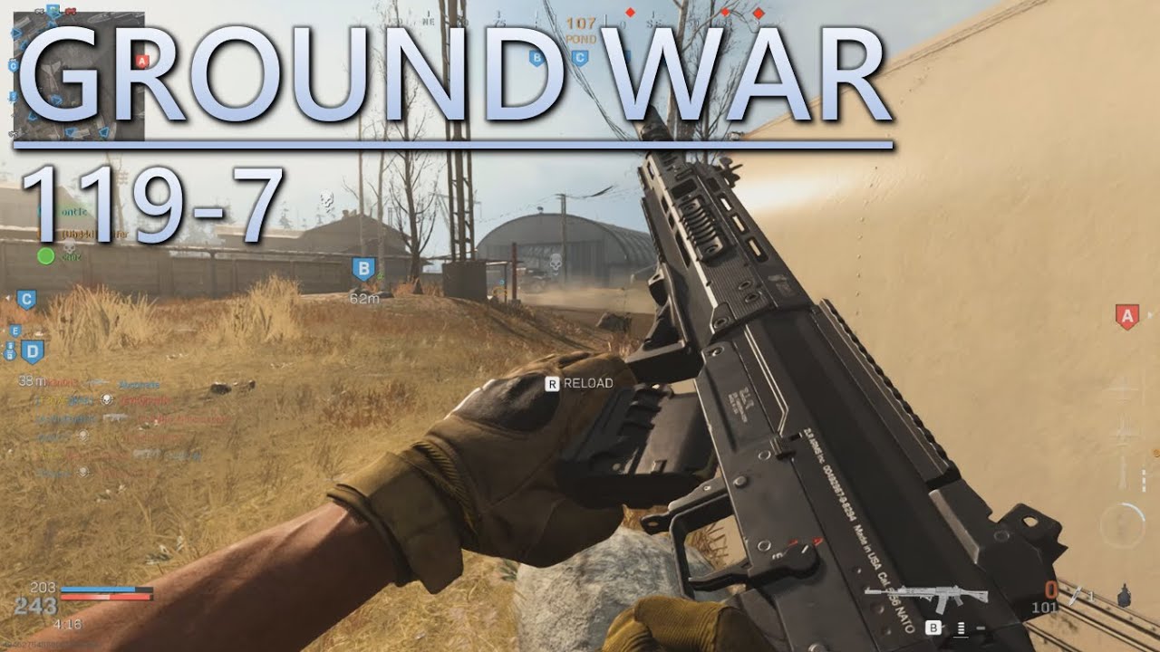CoD: MW Ground War (119-7) PC HD Gameplay - YouTube