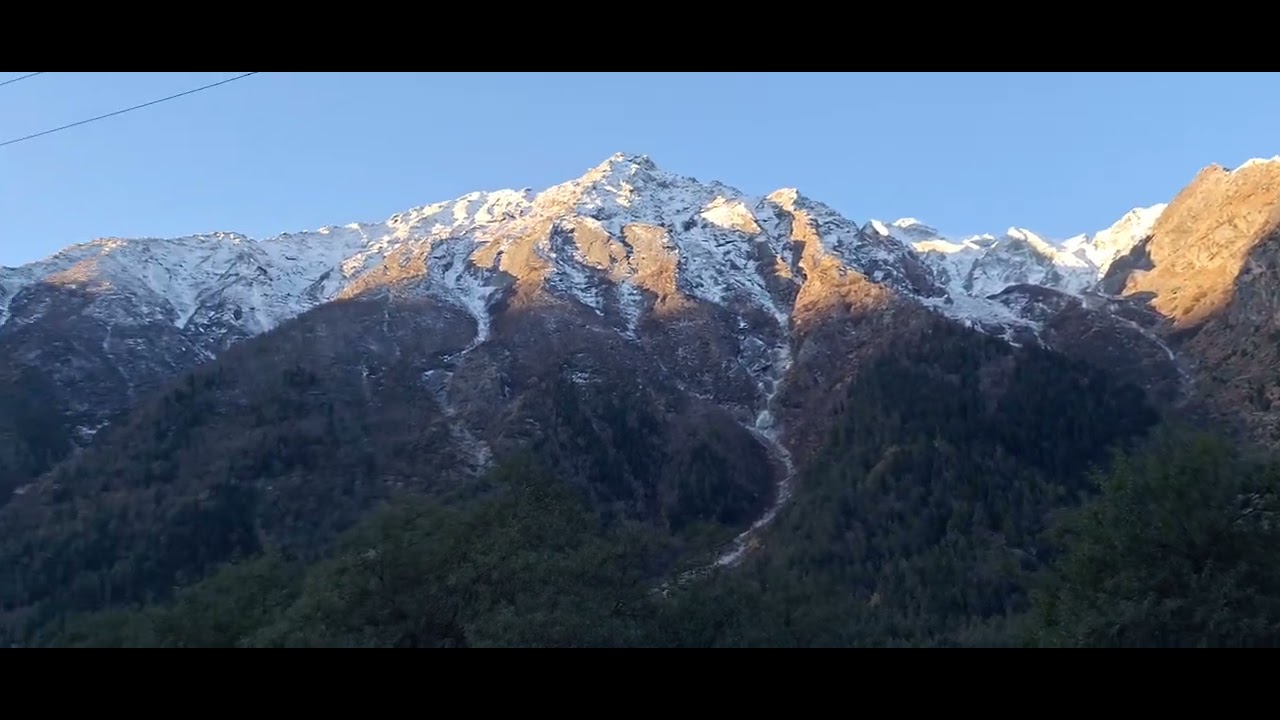 View from PWD Rest House Rakchham, Kinnaur (Himachal Pradesh) - YouTube
