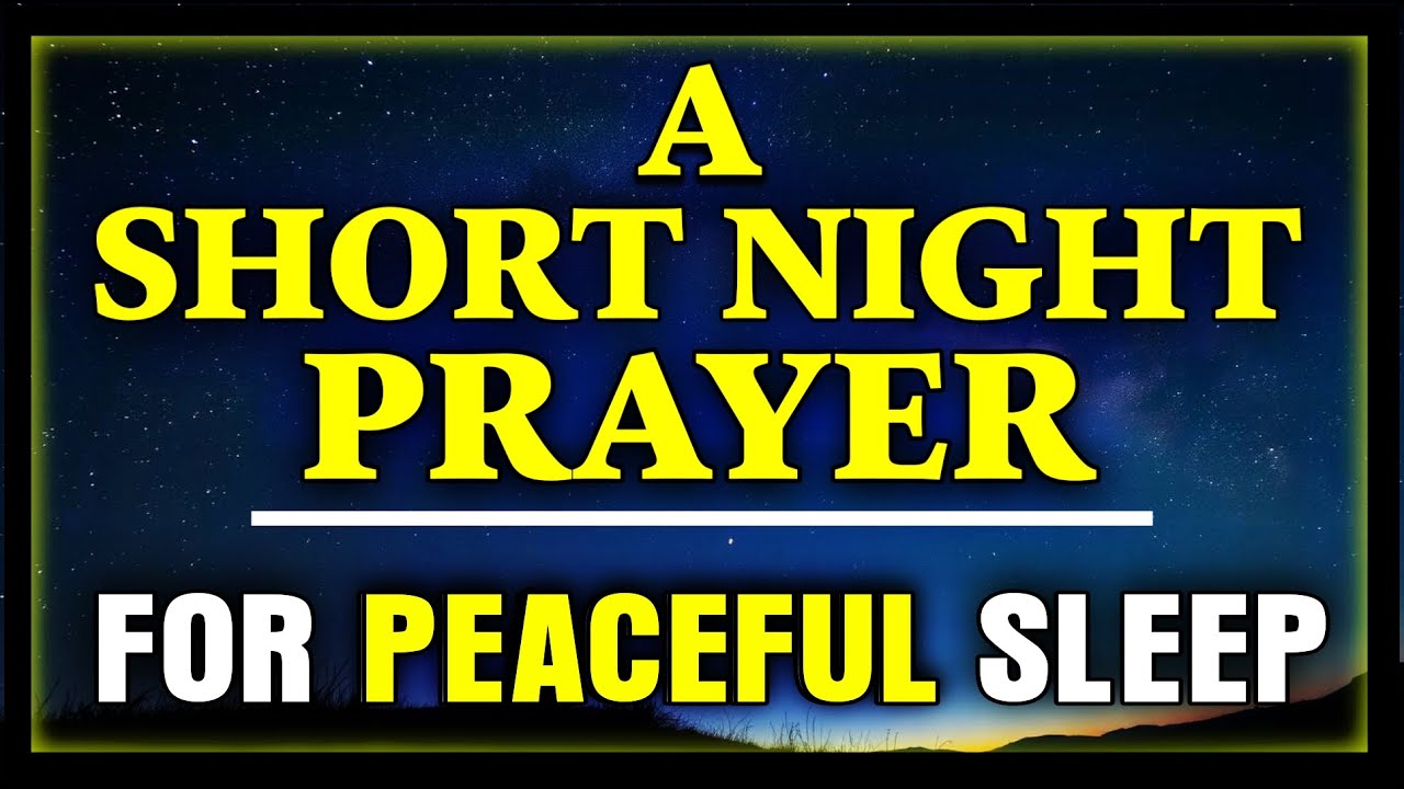 Lord, Calm Every Storm Inside Me Before I Sleep | A short prayer before ...