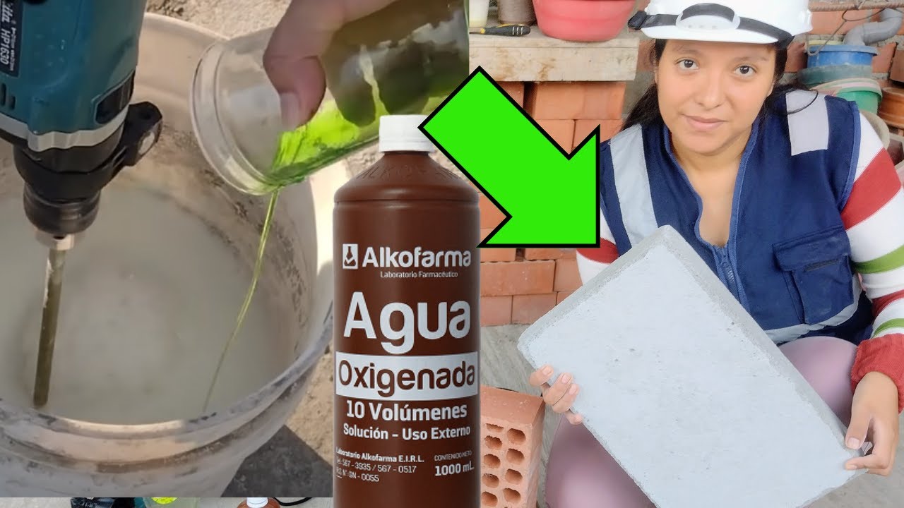ESPUMA FACIL PARA CONCRETO CELULAR - YouTube