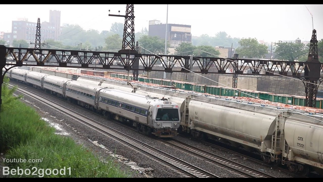 Amtrak 174 & 171 with FRA / DOTX Car #216 on the Hell Gate Line - YouTube