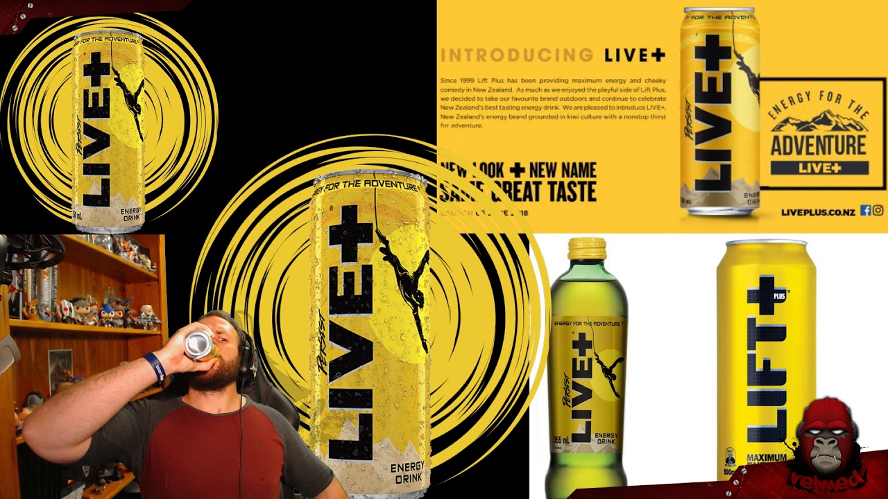 Energy Drink Review #24 - Live+ Persist - YouTube