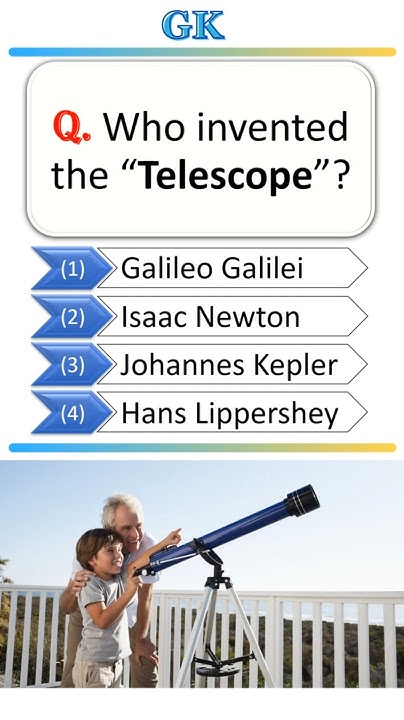 Who invented the “Telescope”? #inventions #invention #gkquestion - YouTube