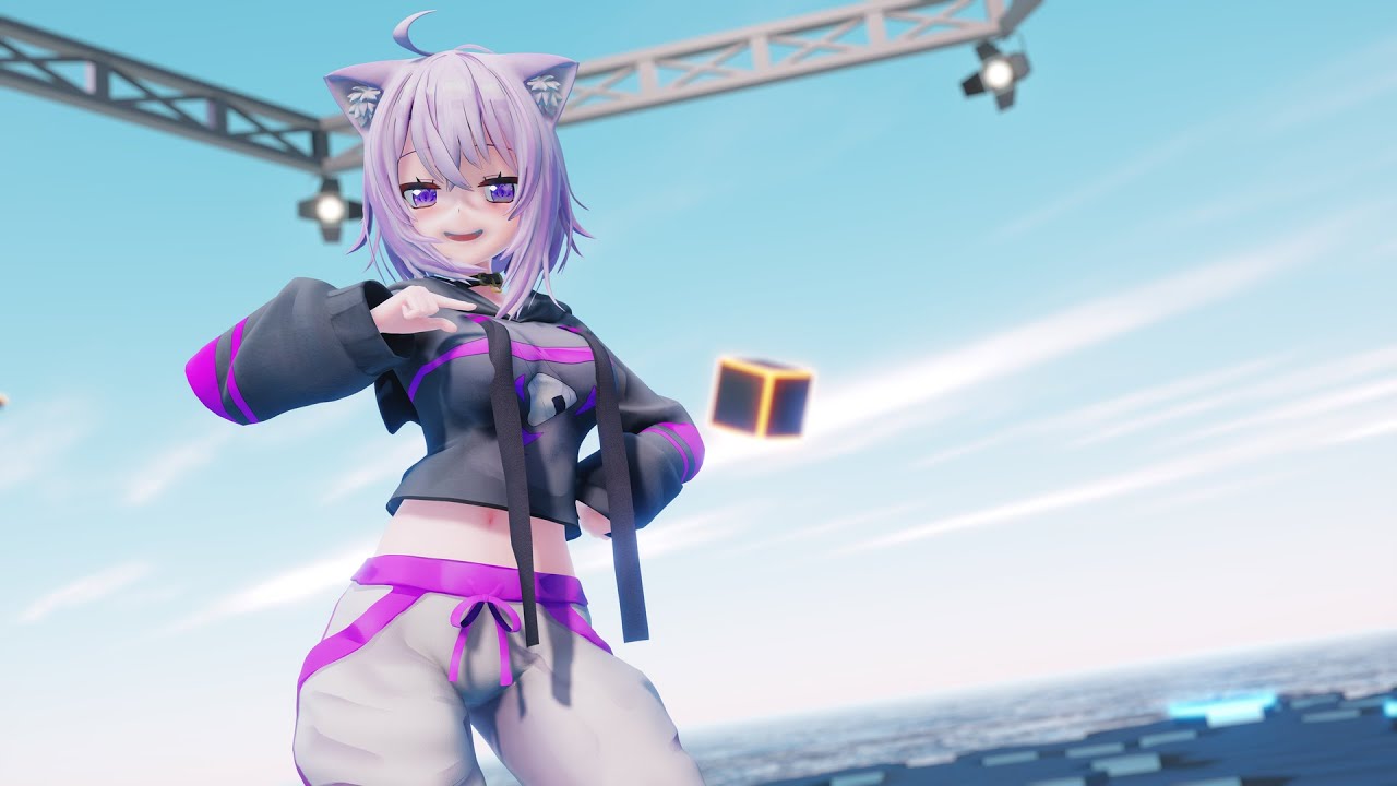 [MMD 4K] 猫又おかゆ Nekomata Okayu - Cinderella - YouTube