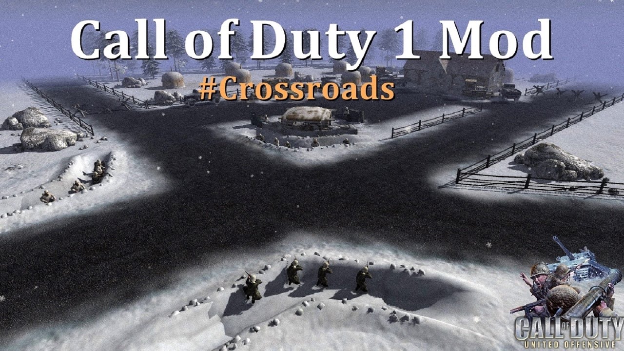 Call of Duty 1 Mod - Crossroads - Men of War Assault Squad 2 Gameplay ...