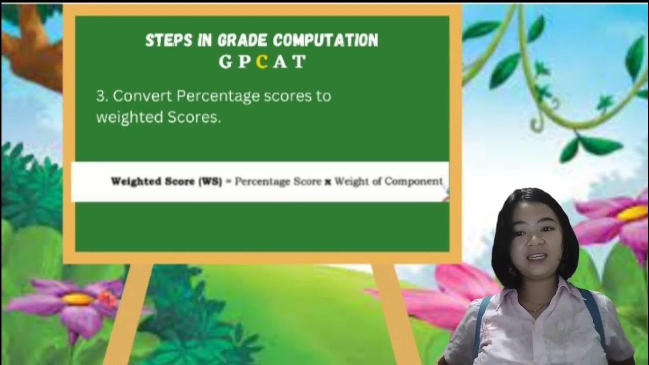 HOW TO COMPUTE THE GRADE OF THE STUDENTS - YouTube