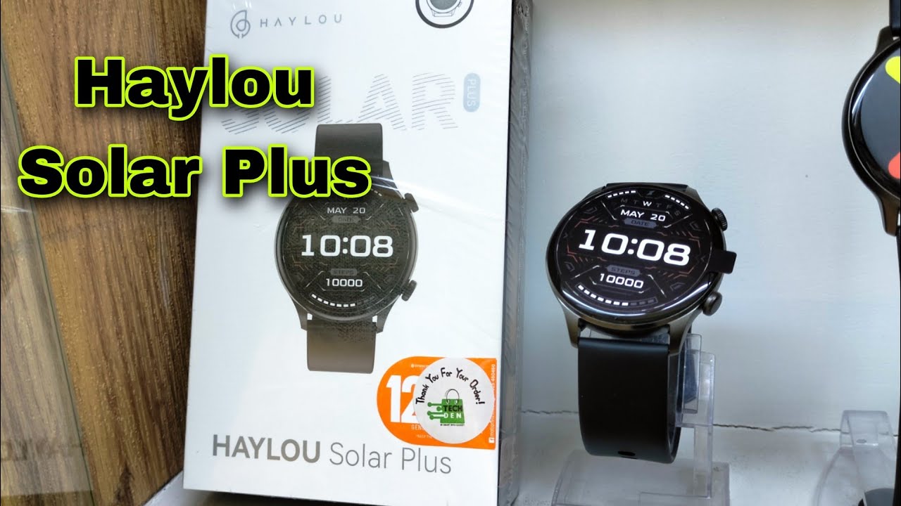 Haylou Solar Plus Smart watch In Stock || Tech Den || @TechWithBabor ...