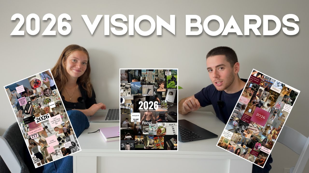 Creating Our 2026 Vision Boards Together - YouTube