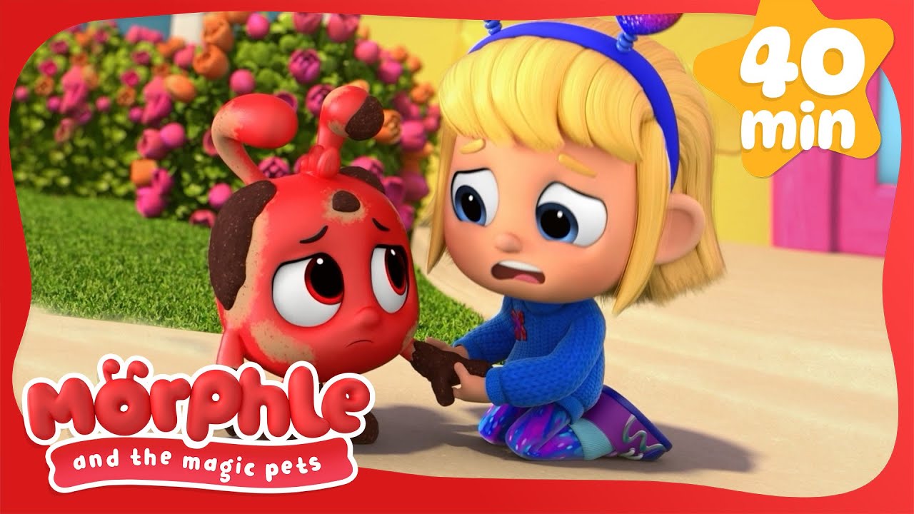 The Clean Up Crew | Morphle and The Magic Pets | Available on Disney+ ...