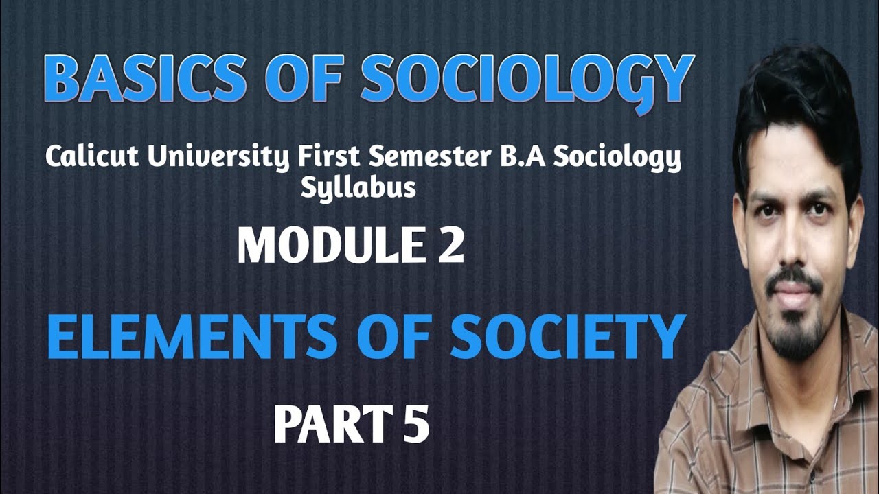 First Semester B A Sociology Main Basics Of Sociology Calicut first-semester-b-a-sociology-main-basics-of-sociology-calicut