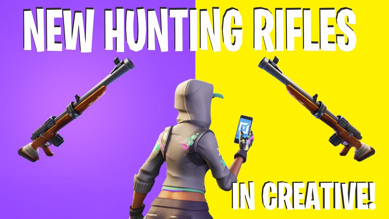 How To Get The *NEW* Epic & Legendary HUNTING RIFLES In Fortnite ...