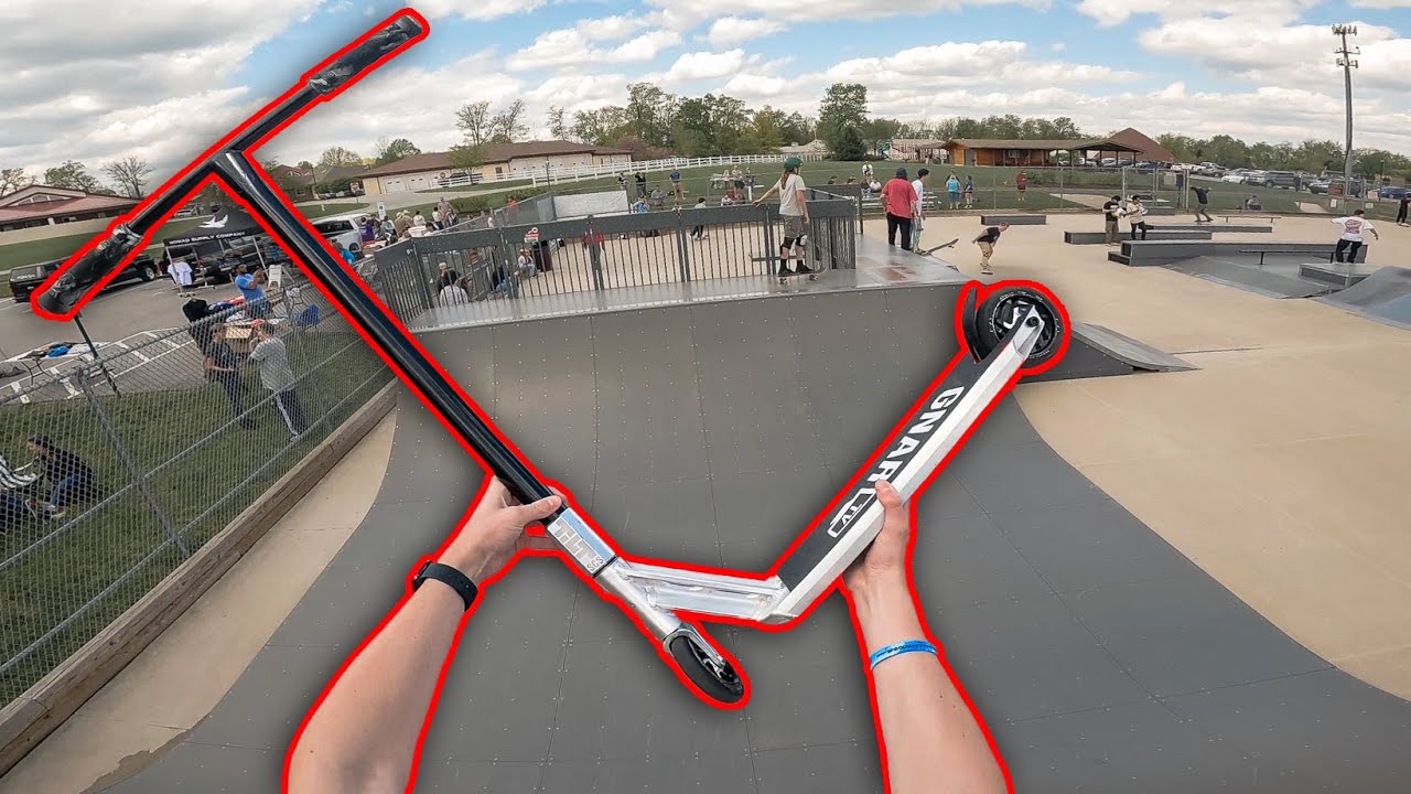 Riding my Dream Custom PRO SCOOTER - YouTube