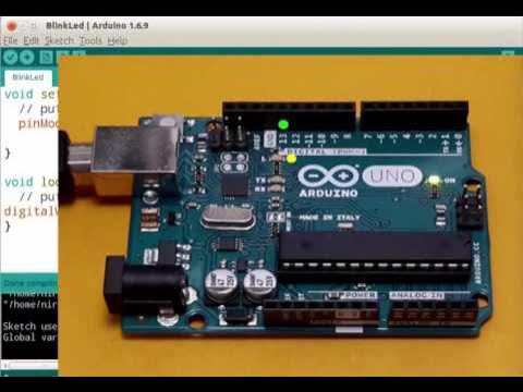 First Arduino Program - English - YouTube
