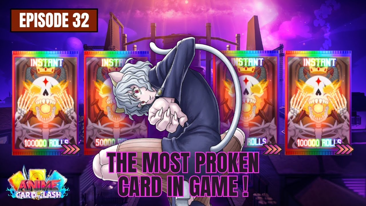 These Are the Most BROKEN Cards in Anime Card Clash… UNREAL Pulls ...