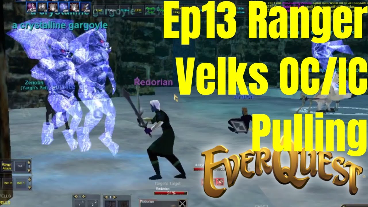 Ep13 Velks Castle Pulling EverQuest TLP (Redorian-Ranger) - YouTube