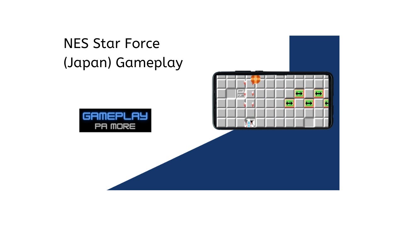 NES Star Force (Japan) Gameplay - YouTube