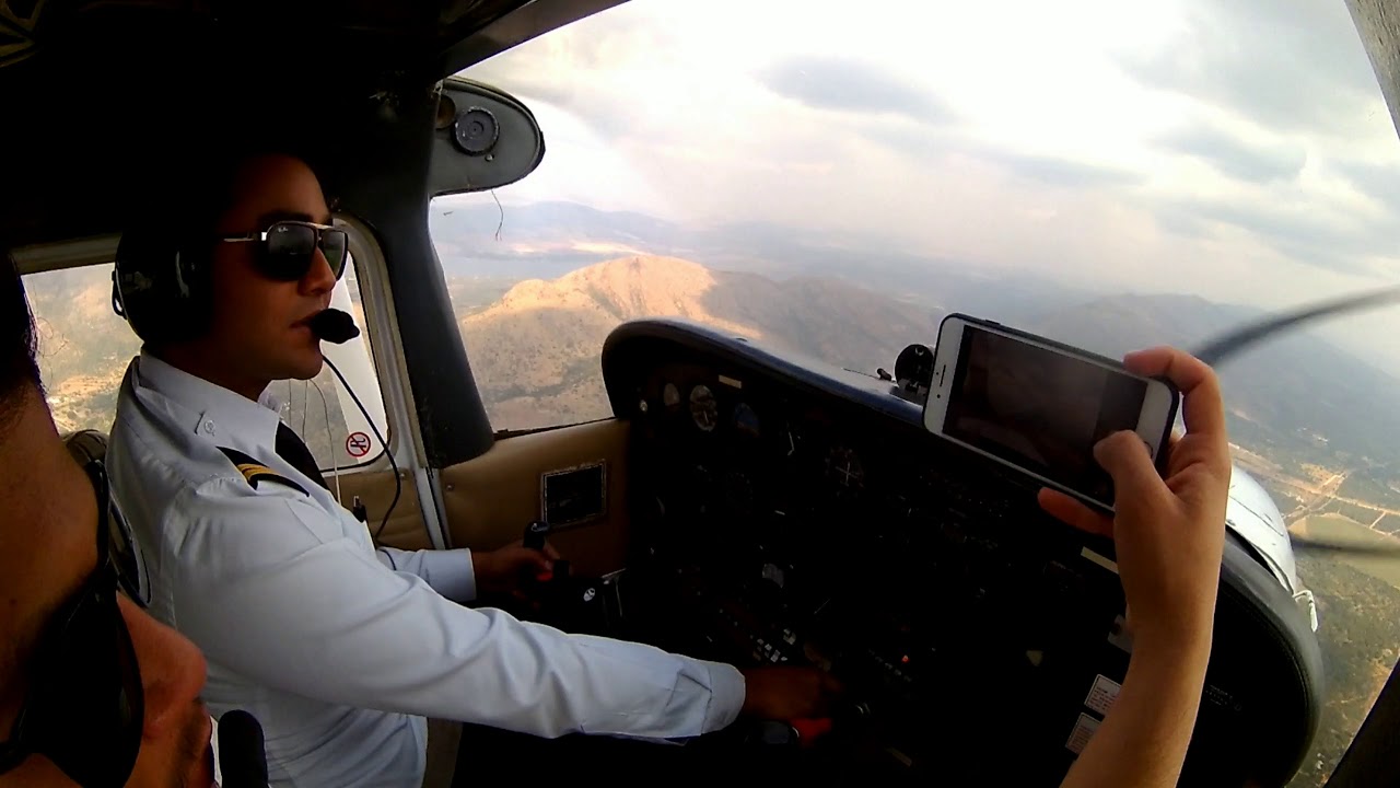 Low Level Flight from Grand Central Airport. - YouTube