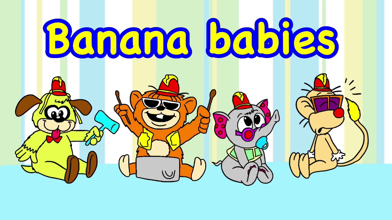 The banana splits as babies - YouTube