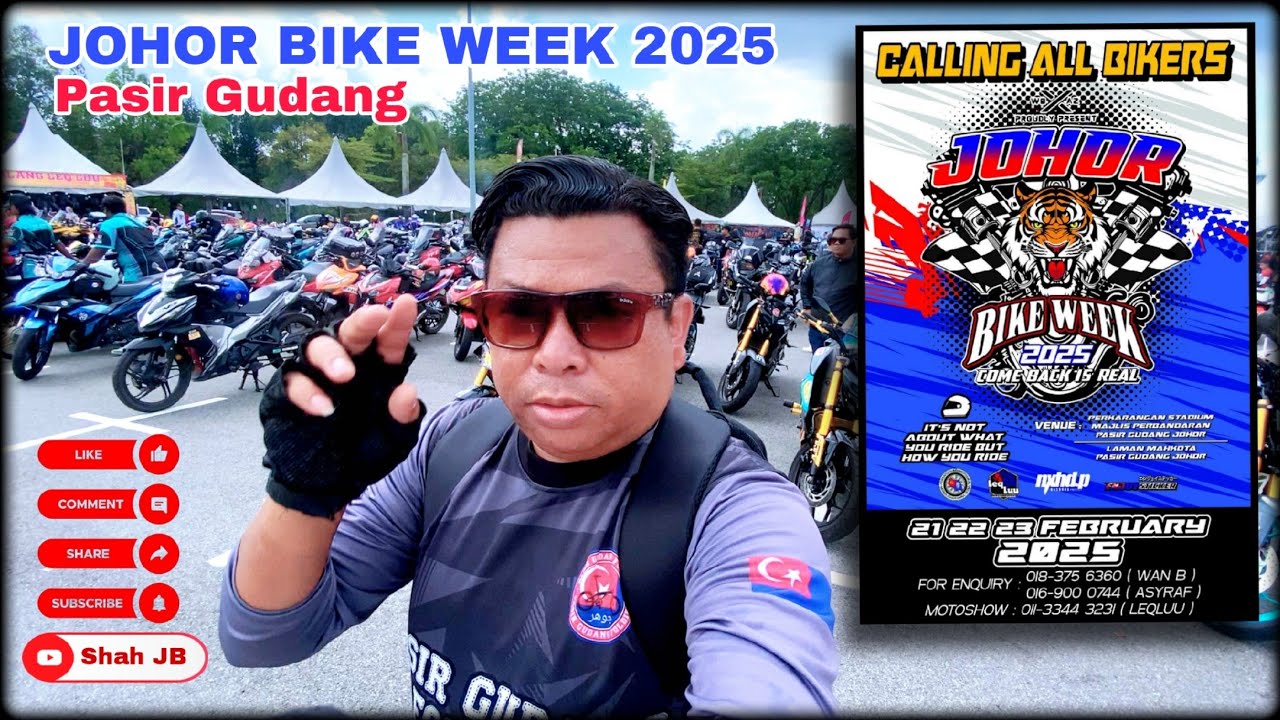 JOHOR BIKE WEEK FEBRUARY 2025 Pasir Gudang | Episode 2. - YouTube