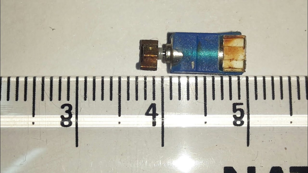world's smallest DC motor - YouTube