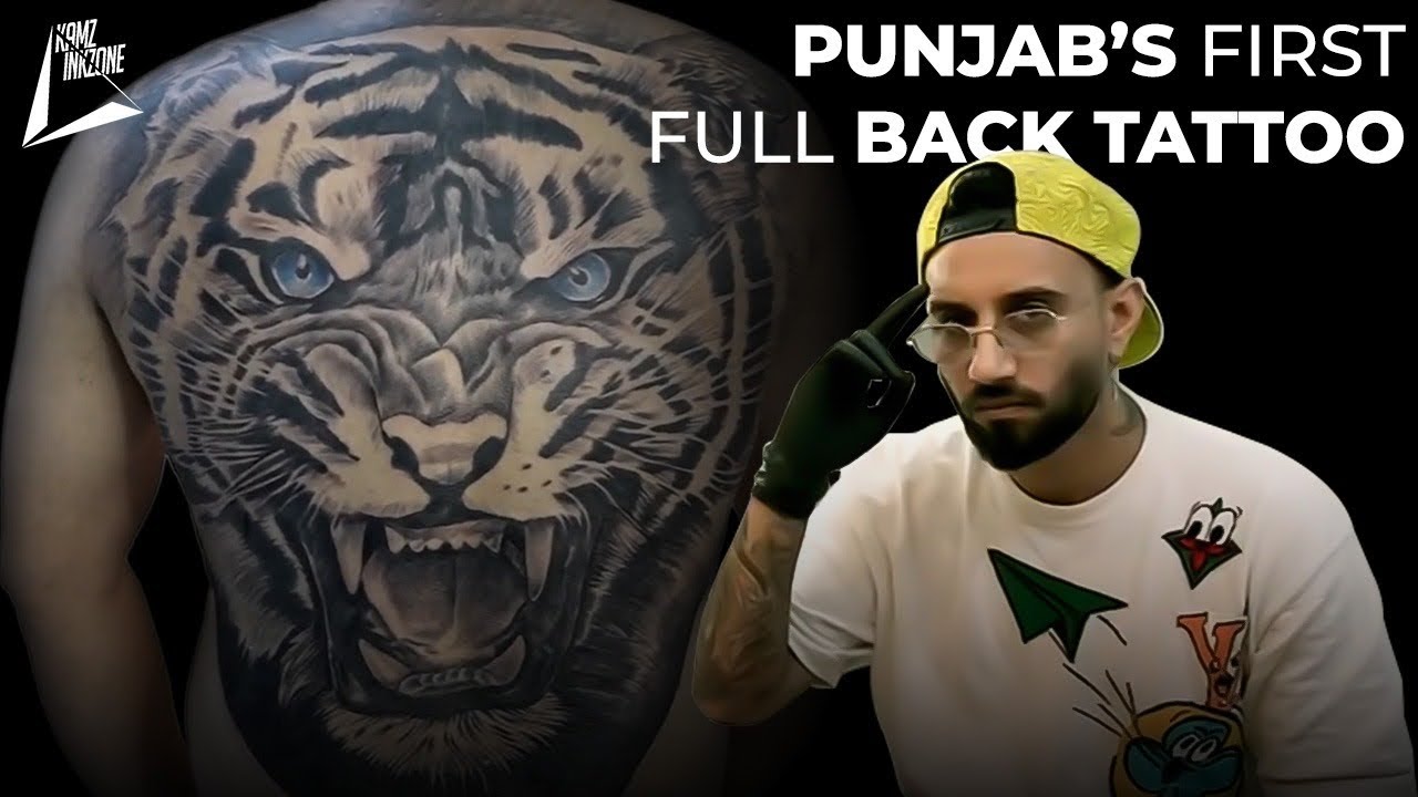 Full back tattoo in one day win 5 lakh rupees - YouTube