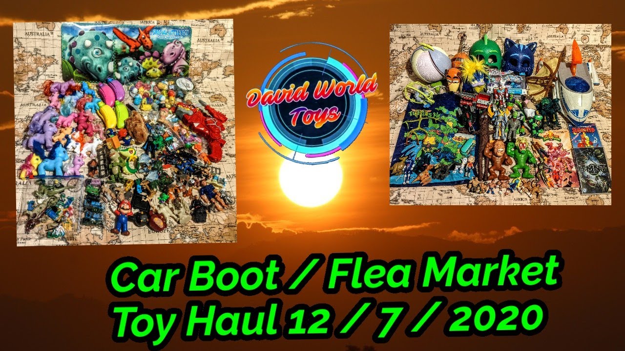 Car Boot / Flea Market Toy Haul of action figures and masks + more 12 ...