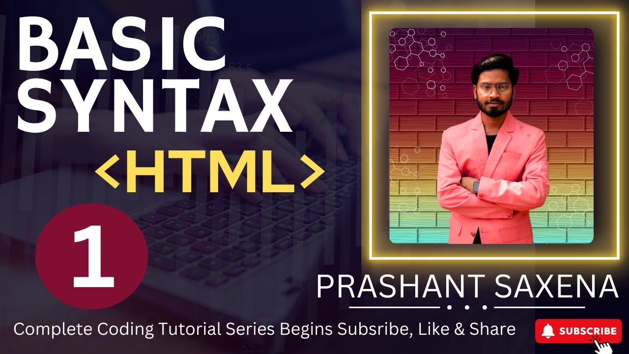 Basic syntax of html ,learn about heading style - YouTube