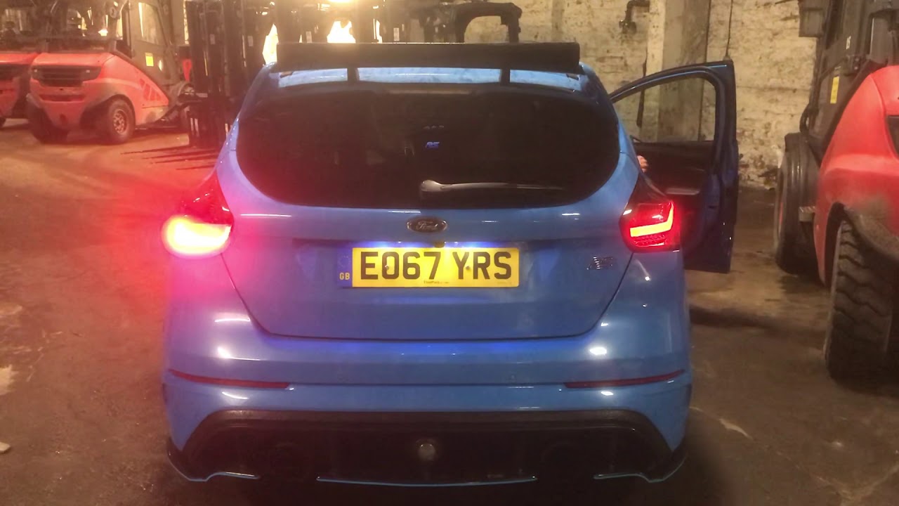 Focus RS Mk3 sequential rear lights - YouTube