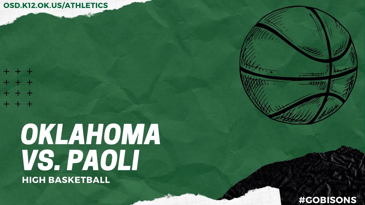 Oklahoma vs Paoli - Boys Basketball Game - YouTube