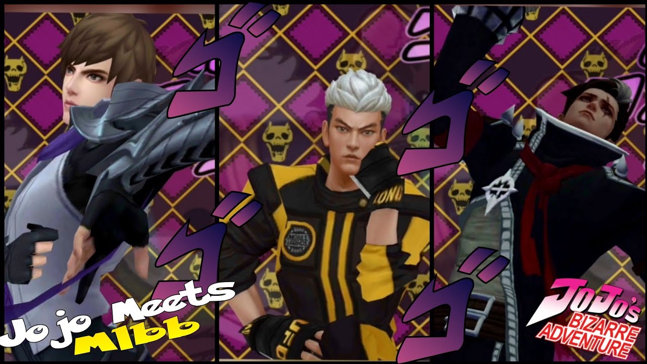 JOJO POSE X MLBB MOBILE LEGENDS WTF MOMENTS ML X JOJO'S BIZARRE ...