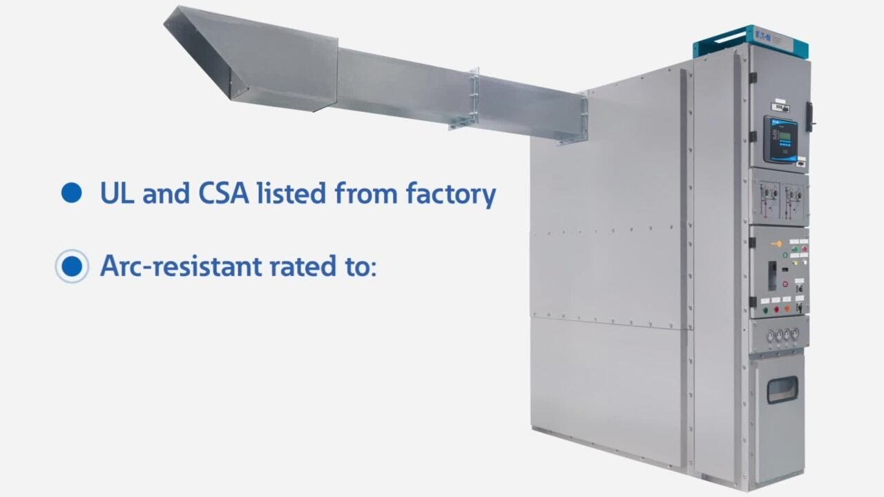 Power Xpert IGX compact medium-voltage switchgear - YouTube