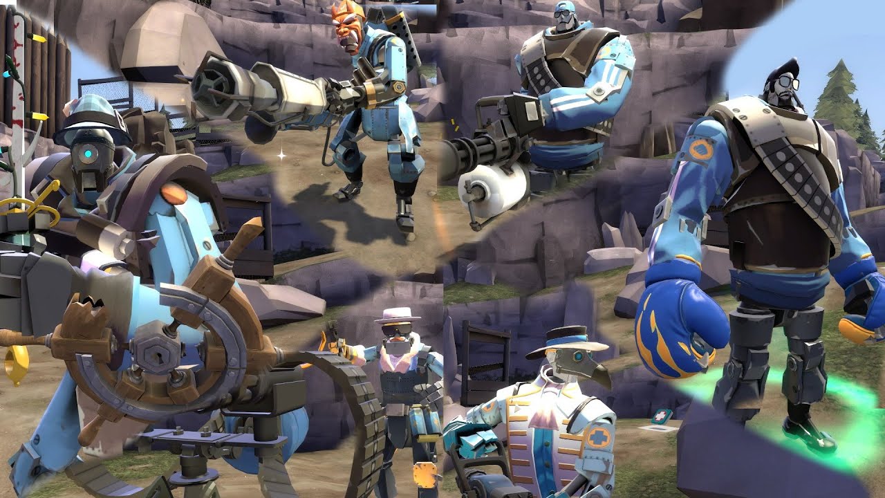TF2tubers play against their giant robot selves - Manned Machines ...